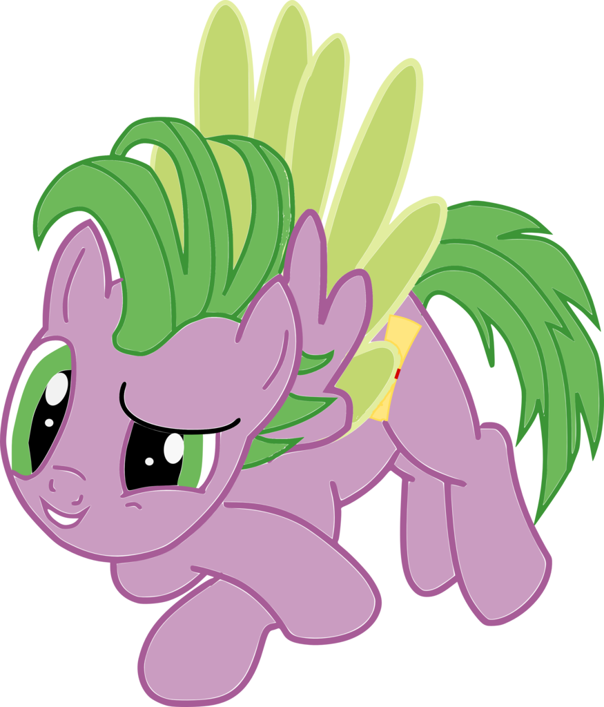 #1466933 - safe, artist:bluemoonhd, spike, pegasus, pony, g4, high res ...