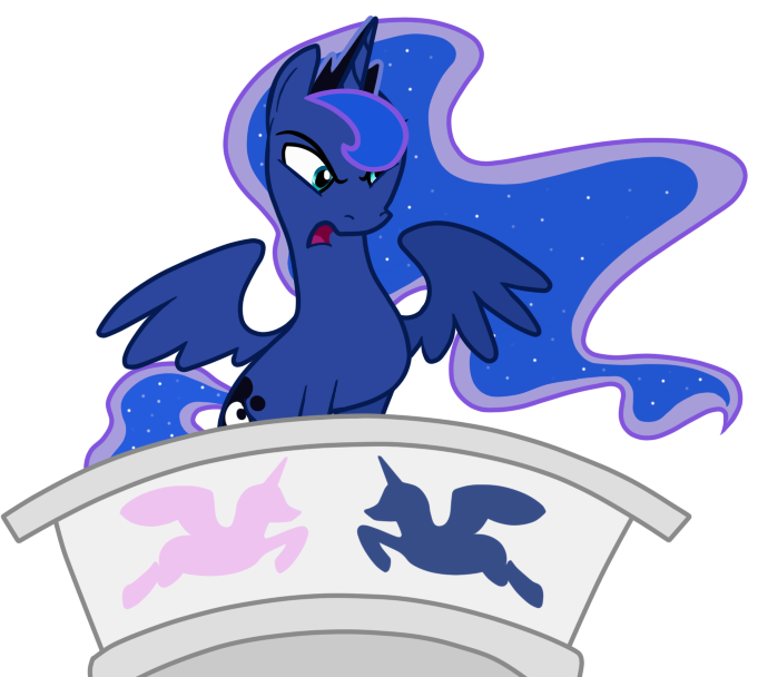 #1467980 - safe, artist:iheartnico2, princess luna, alicorn, pony ...