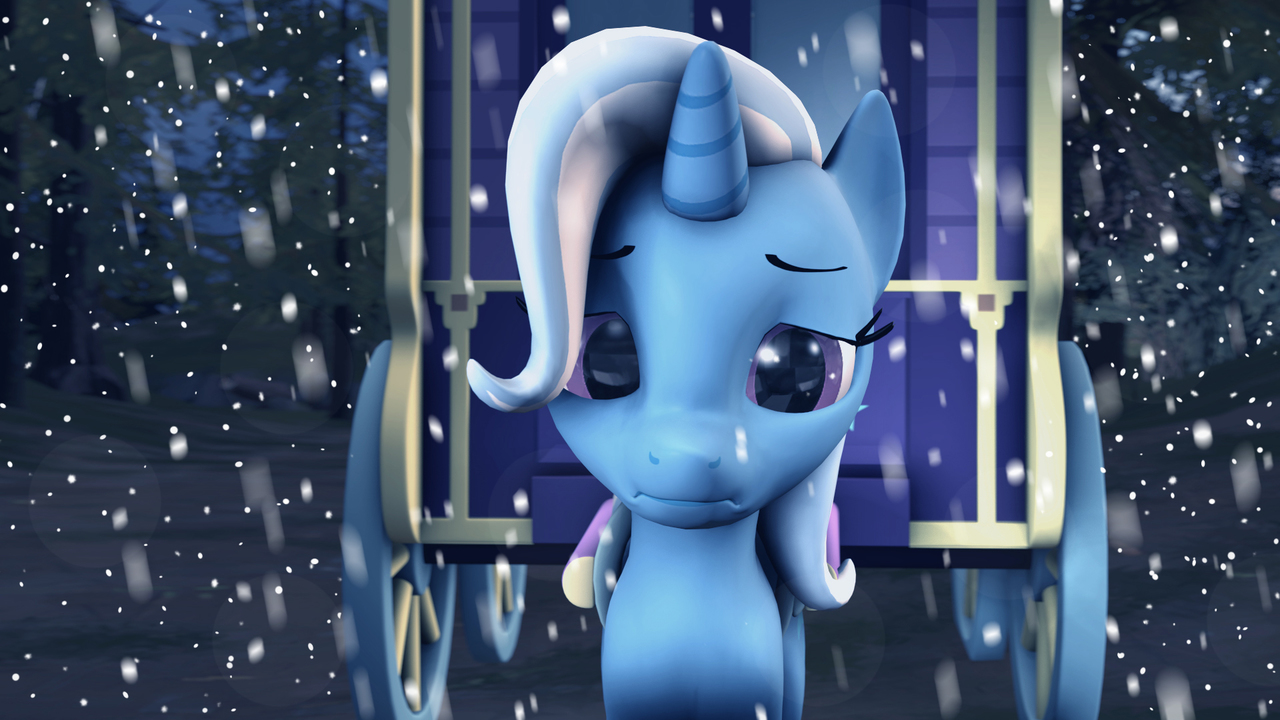 #1471742 - safe, artist:reipegaponyn, trixie, pony, unicorn, 3d, female ...