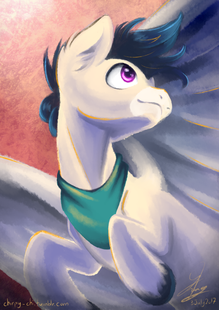 #1453019 - safe, artist:chirpy-chi, oc, oc only, oc:ravi, pegasus, pony ...