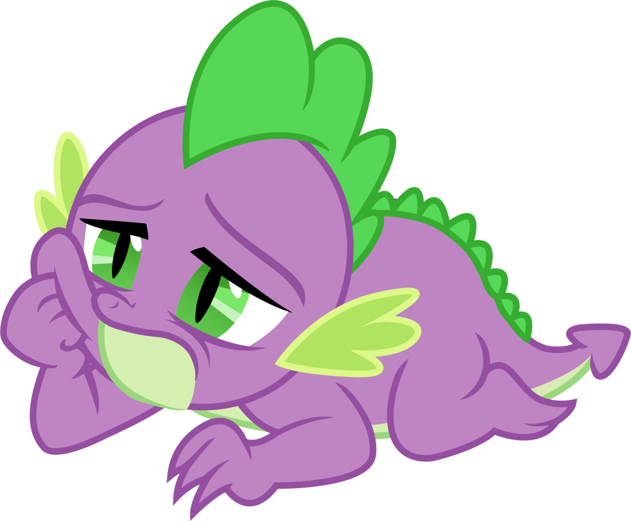 #1453362 - safe, artist:davidsfire, spike, dragon, g4, bored, male ...