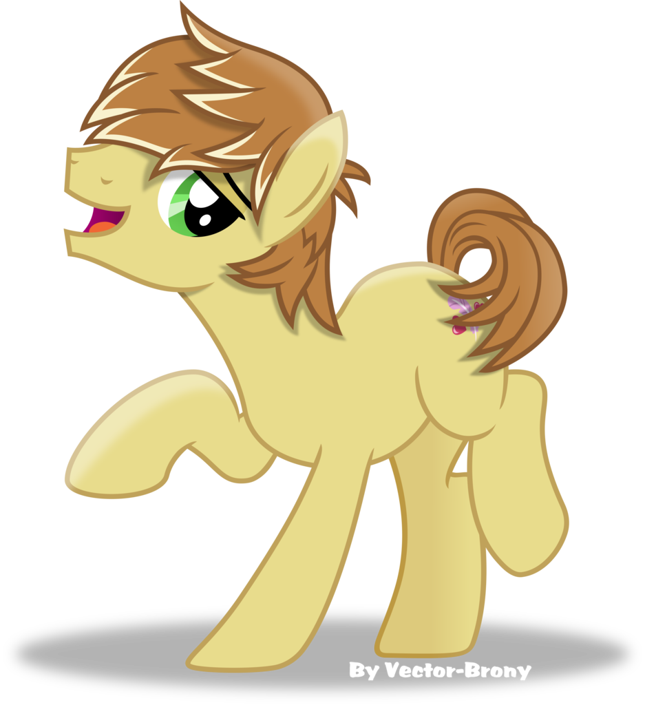 #1454057 - safe, artist:vector-brony, feather bangs, earth pony, pony ...