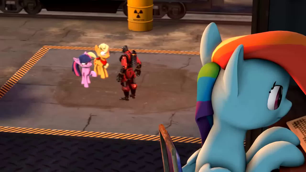 #1482938 - safe, artist:shabbycat, applejack, rainbow dash, twilight ...