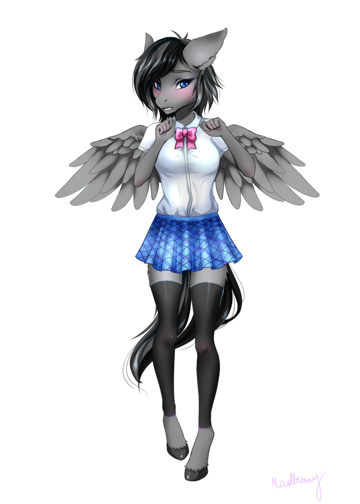 1486000 Safe Artist Madbunnydesu Oc Oc Only Pegasus Anthro