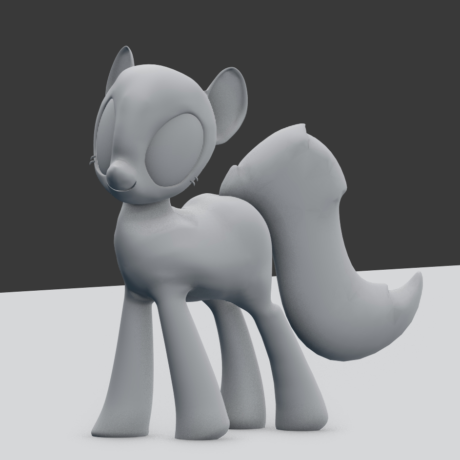 #1486276 - safe, artist:fillerartist, pony, 3d, blender, render, solo ...