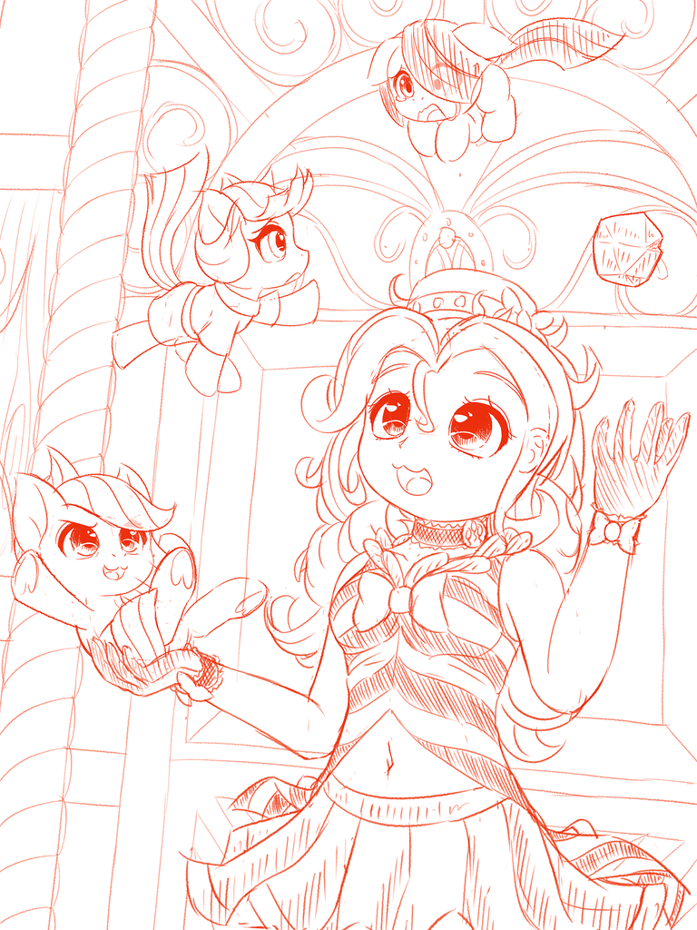 #1487683 - safe, artist:symbianl, limestone pie, marble pie, maud pie ...