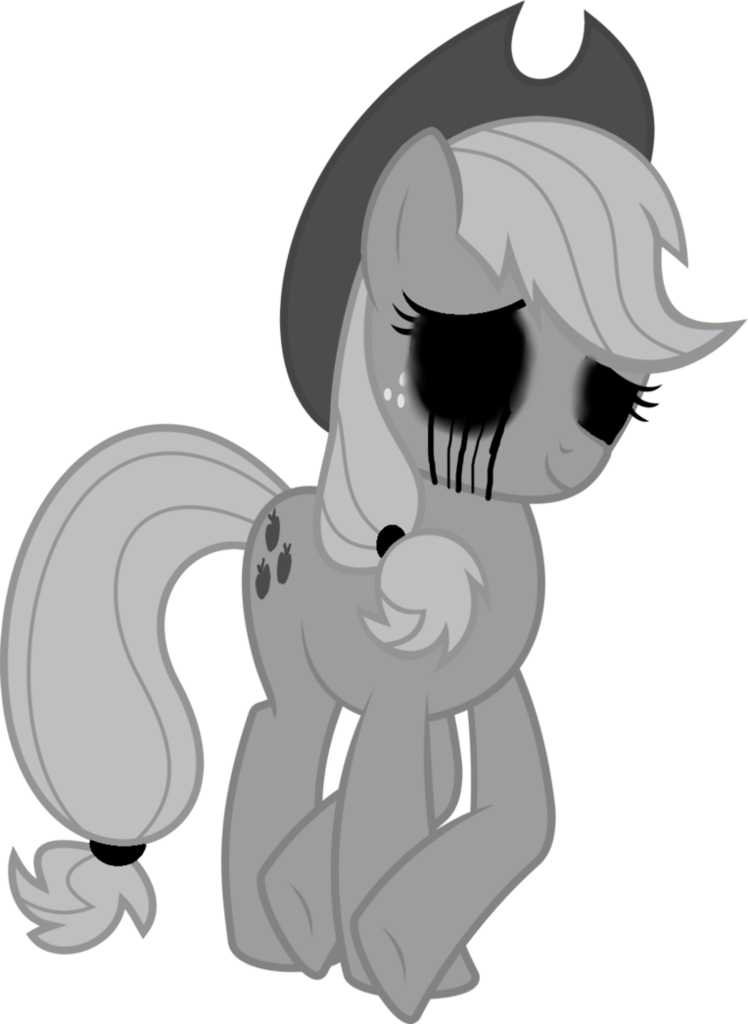 #1476646 - semi-grimdark, artist:angelacute234, applejack, earth pony ...