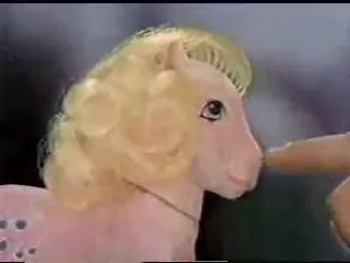 #1476970 - safe, screencap, human, g1, boop, commercial, finger, irl ...