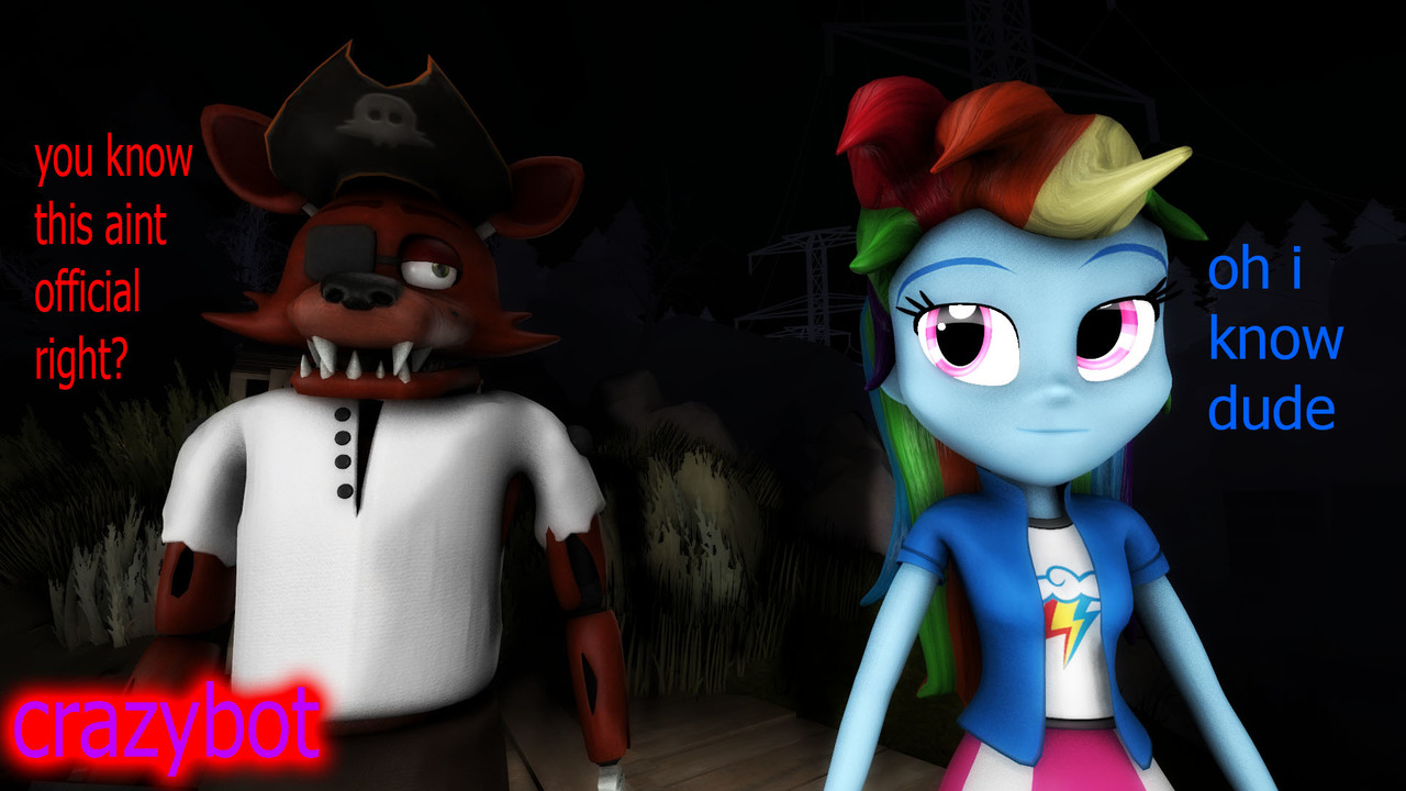 #1490890 - safe, artist:crazybot1231, rainbow dash, equestria girls, 3d ...
