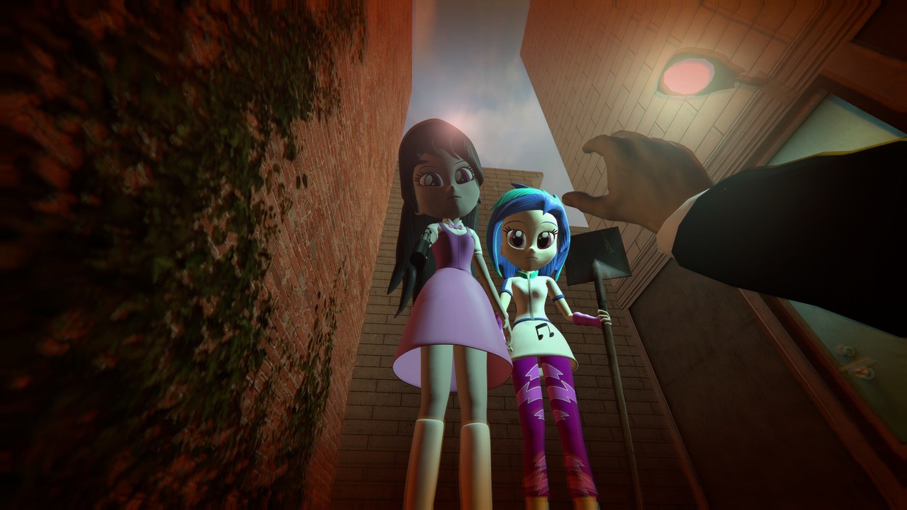 #1494072 - safe, artist:yago7, dj pon-3, octavia melody, vinyl scratch ...