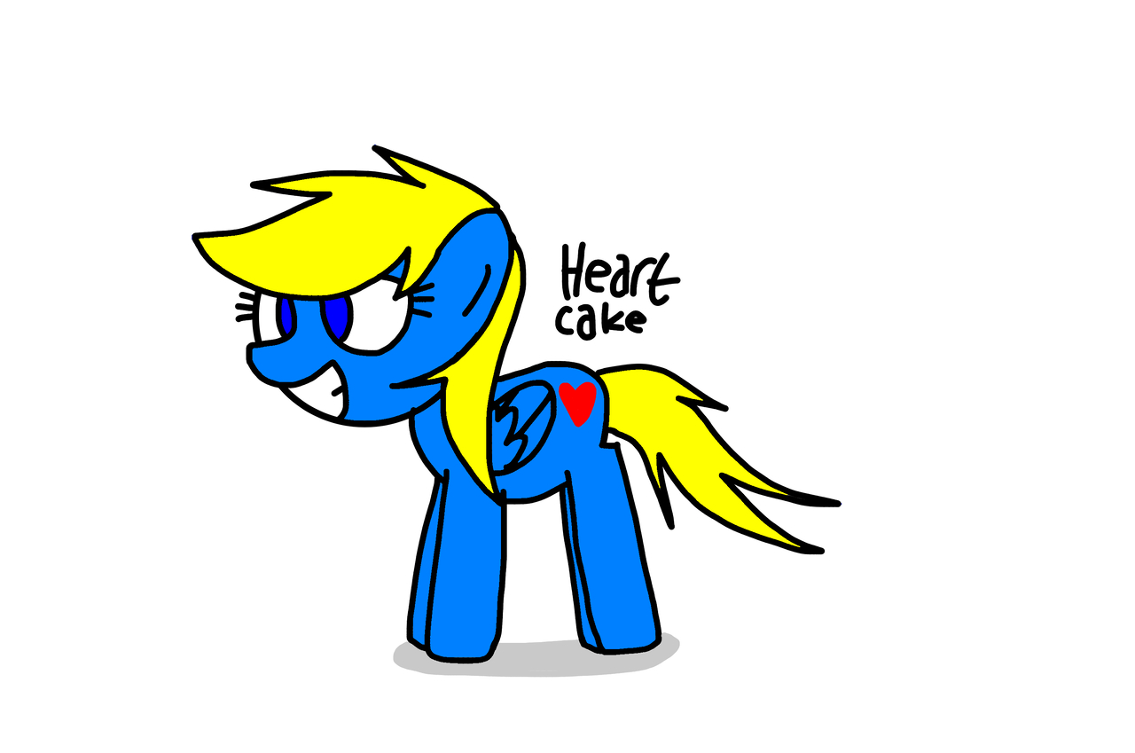 #1495521 - safe, artist:mlpheartcake, oc, oc only, oc:heart cake, pony ...