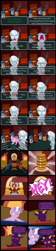 #1498438 - safe, artist:magerblutooth, diamond tiara, silver spoon, oc ...