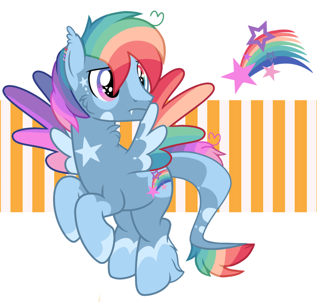 #1478953 - safe, artist:cloiepony, oc, oc only, pegasus, pony, heart ...