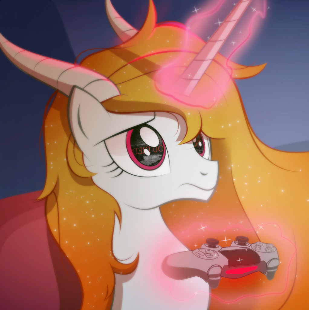 #1479201 - safe, artist:zidanemina, oc, oc only, oc:infernia, alicorn ...