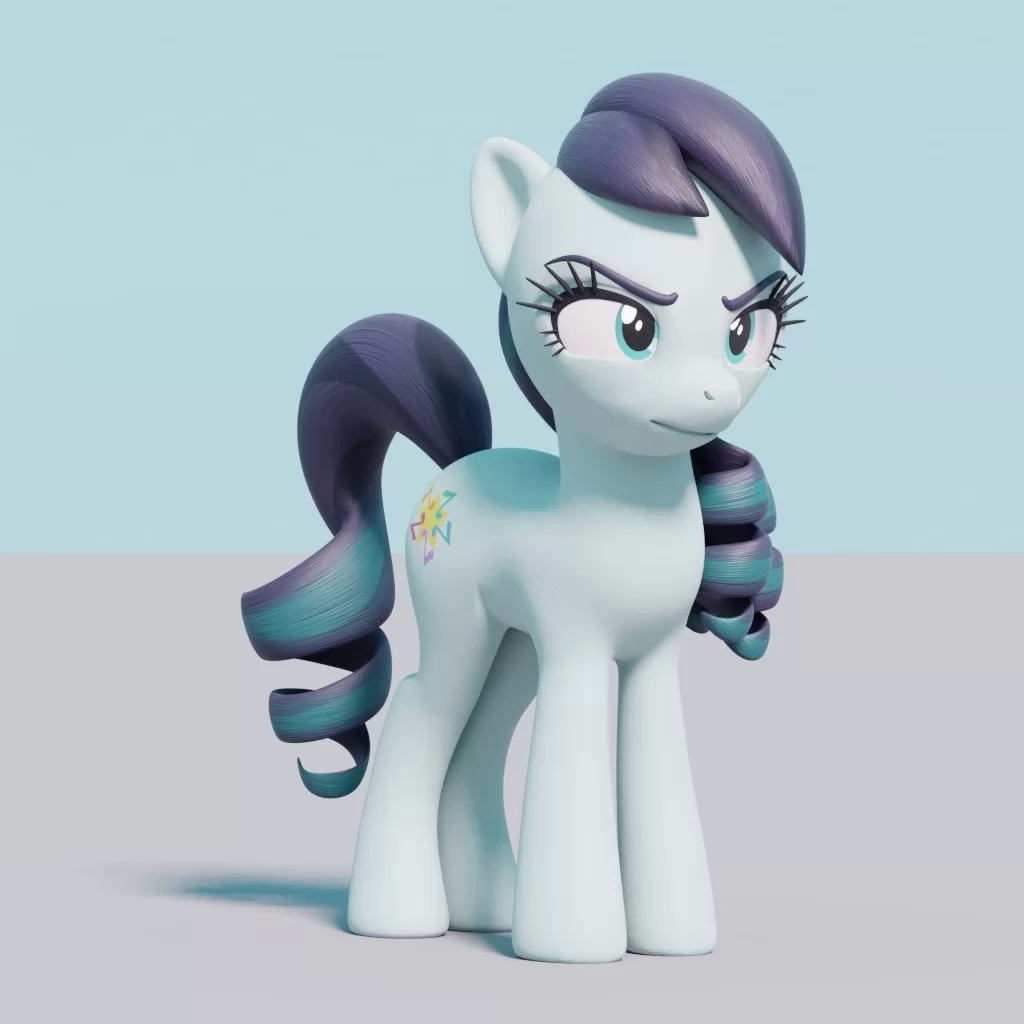 #1479926 - safe, artist:therealdjthed, coloratura, earth pony, pony, 3d ...