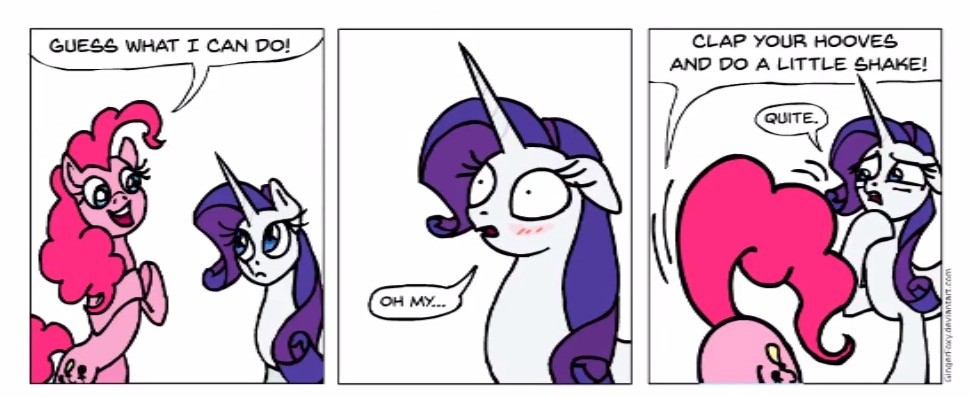 #1480428 - safe, artist:gingerfoxy, pinkie pie, rarity, earth pony ...