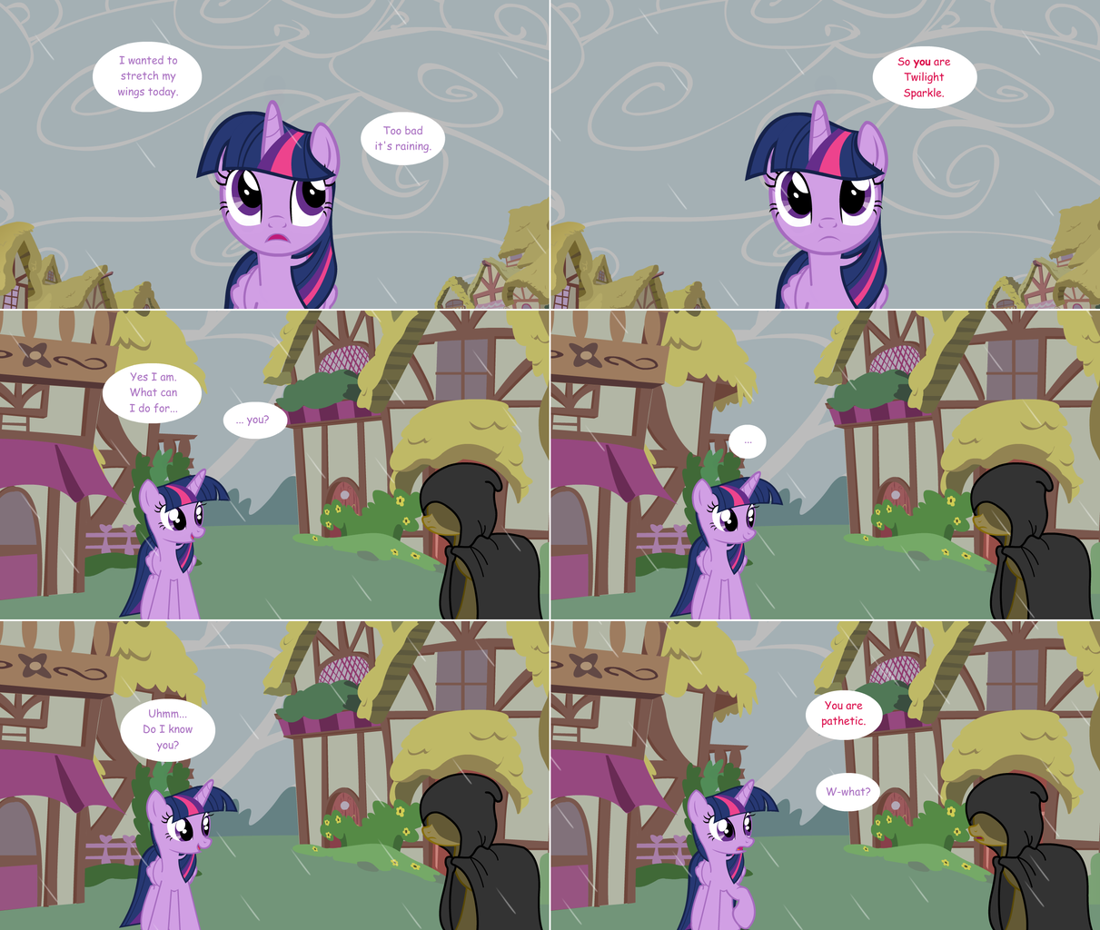 #1510523 - safe, artist:hakunohamikage, sunset shimmer, twilight sparkle, alicorn, pony, ask ...