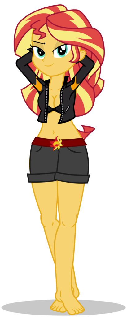 #1511986 - suggestive, artist:tiredbrony, derpibooru exclusive, sunset shimmer, equestria girls ...