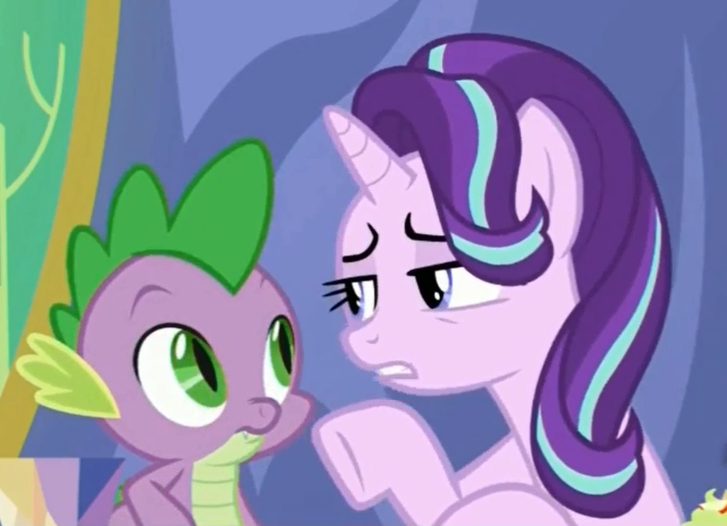 #1514483 - safe, screencap, spike, starlight glimmer, dragon, g4, my ...