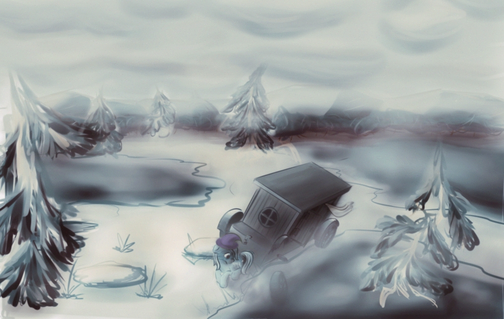 #1515845 - safe, artist:nyashka-vaiper, trixie, pony, unicorn, accident ...