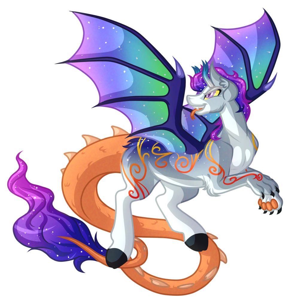 #1515877 - safe, artist:amazing-artsong, oc, oc only, oc:havoc, draconequus, pony, absurd ...