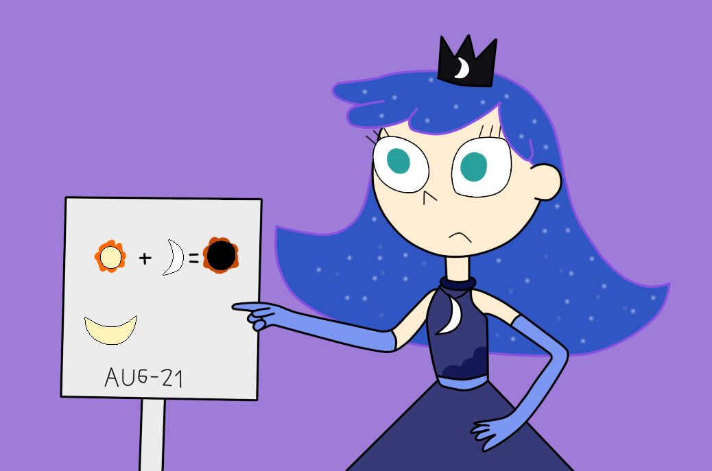 #1516650 - safe, artist:04startycornonline88, princess luna, human, g4 ...