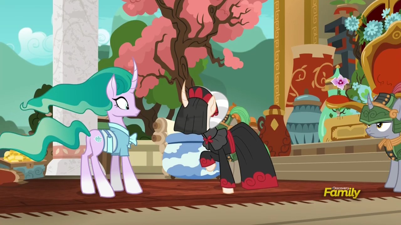 #1520169 - safe, screencap, mistmane, sable spirit, pony, unicorn ...