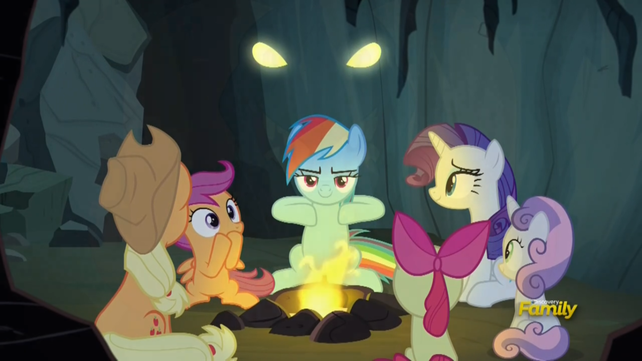 #1520665 - safe, screencap, apple bloom, applejack, dragon lord torch ...