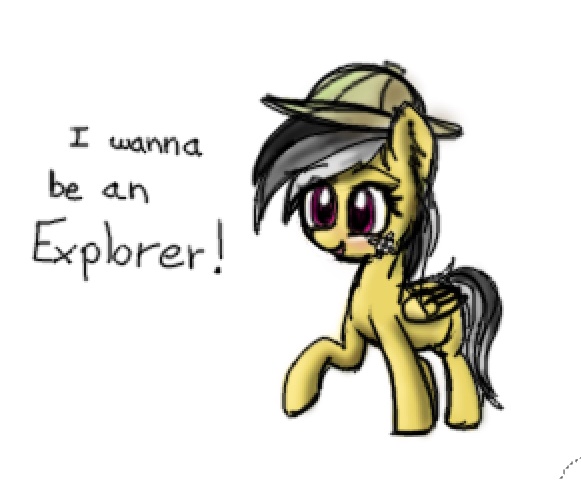 #1523886 - safe, artist:finalaspex, daring do, pegasus, pony, bandage ...