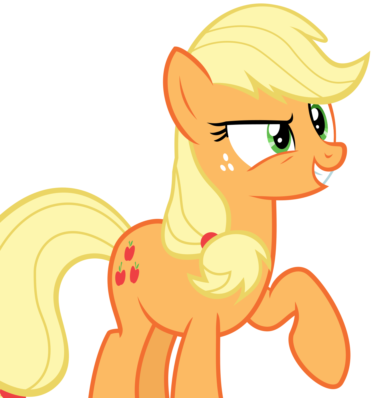 #1502286 - safe, artist:burdo49, derpibooru exclusive, applejack, earth ...
