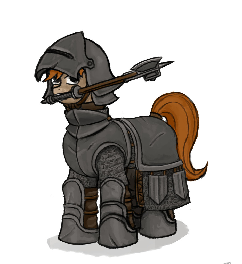 #1502605 - safe, artist:sensko, oc, oc only, earth pony, pony, armor ...