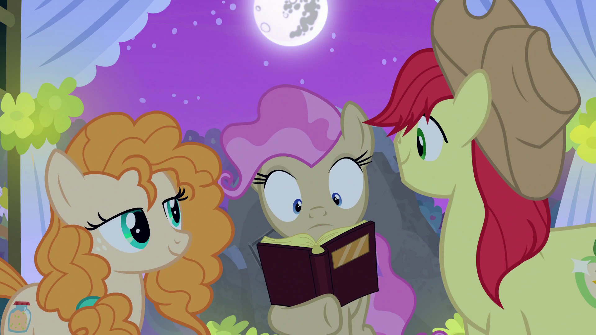 #1504201 - safe, screencap, bright mac, mayor mare, pear butter, pony ...