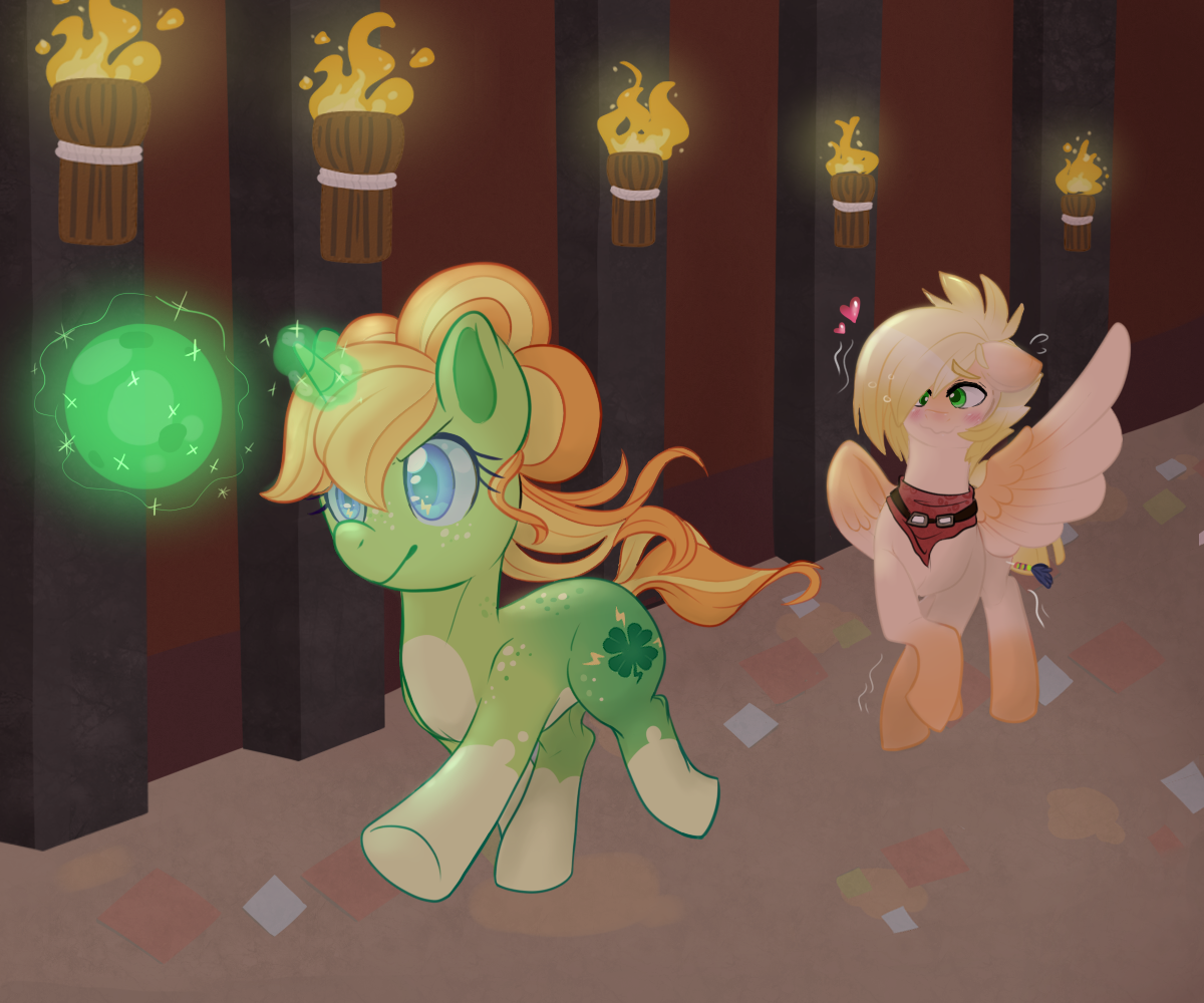 #1532893 - artist needed, safe, oc, oc only, oc:eagle eye, oc:shamrock ...