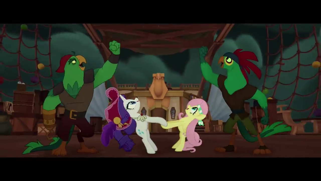 #1533706 - safe, screencap, boyle, fluttershy, mullet (g4), rarity ...