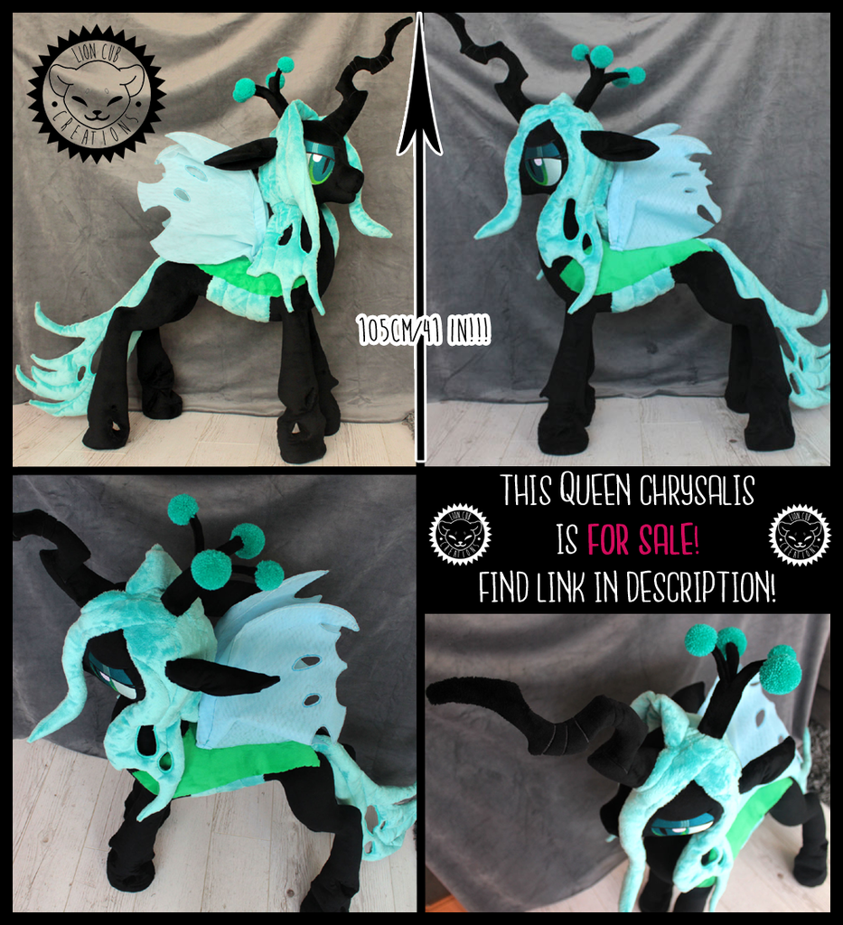 #1535748 - safe, artist:lioncubcreations, queen chrysalis, changeling ...