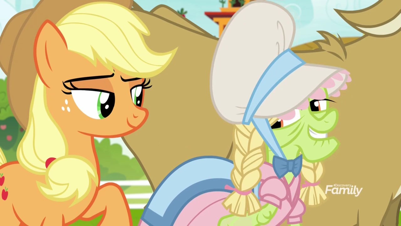 #1536692 - safe, screencap, applejack, granny smith, g4, it isn't the ...