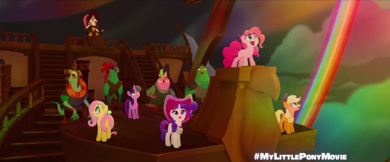 #1539133 - safe, screencap, applejack, boyle, captain celaeno ...