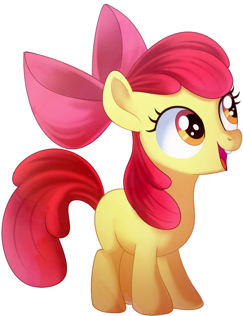 #1539348 - safe, artist:elskafox, apple bloom, adorabloom, cute, female ...
