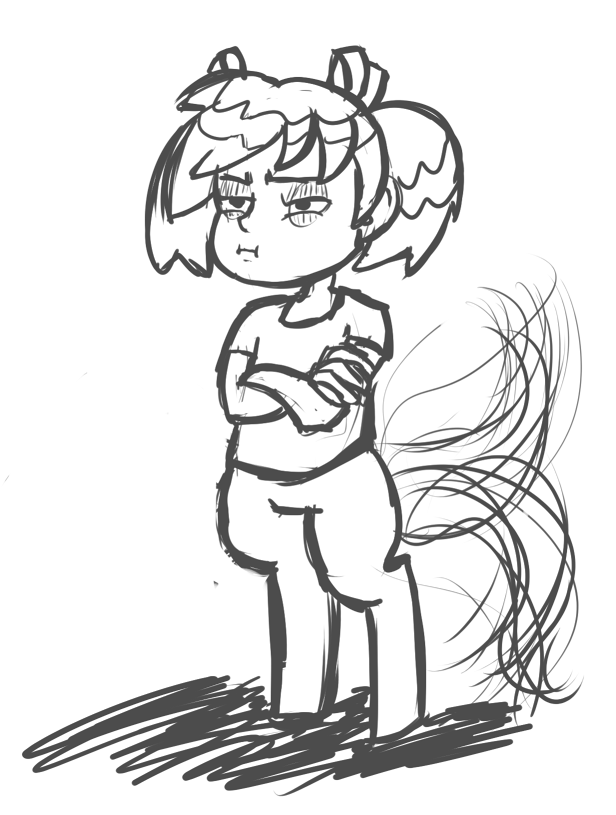 #1541785 - safe, artist:daily, oc, oc only, oc:hope, satyr, angry ...