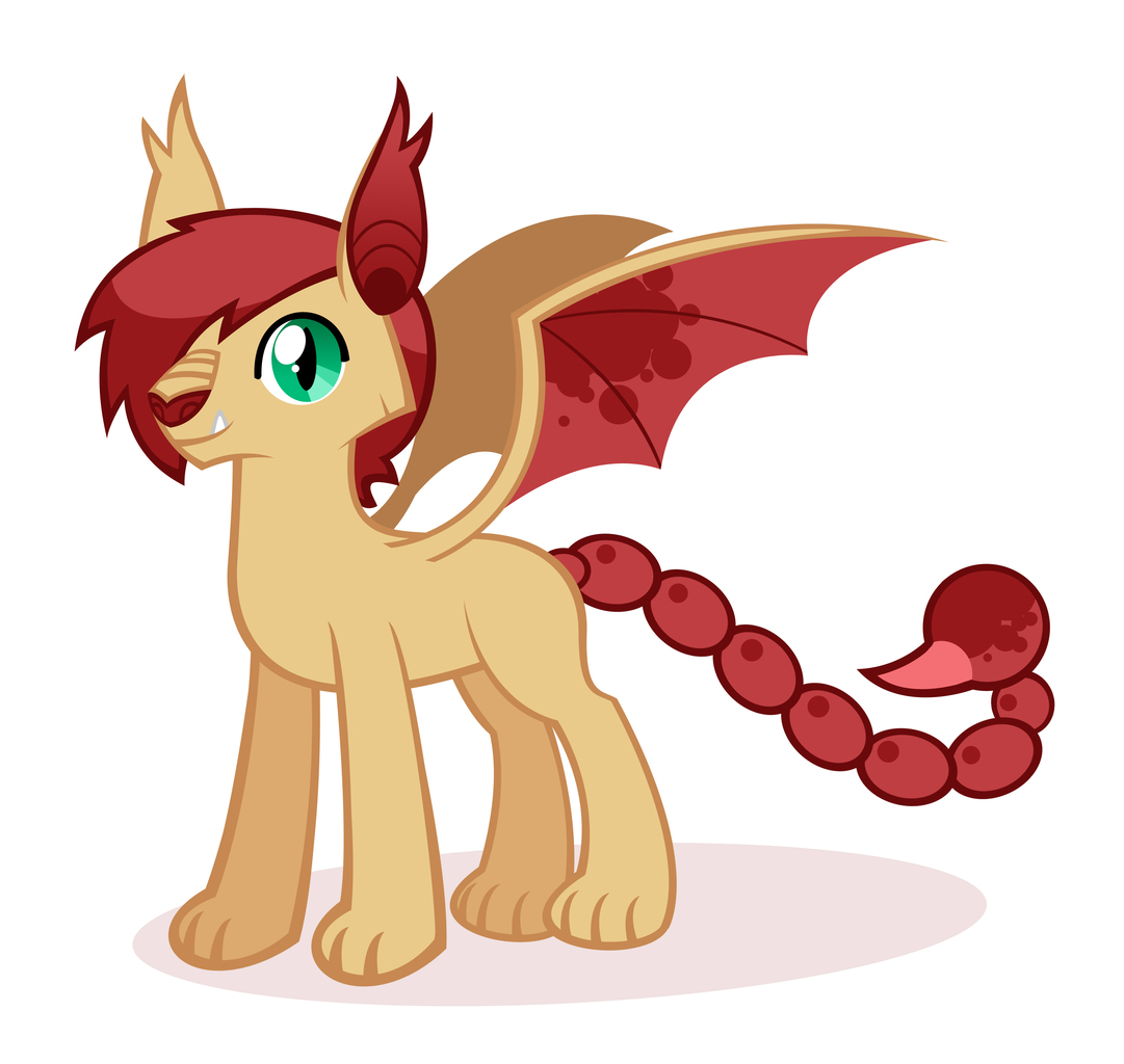 #1543849 - safe, artist:aritimas, oc, oc only, manticore, simple ...