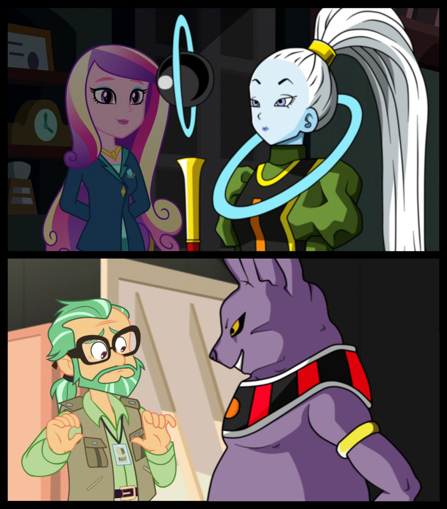 #1545091 - safe, edit, edited screencap, screencap, canter zoom, dean cadance, princess cadance ...