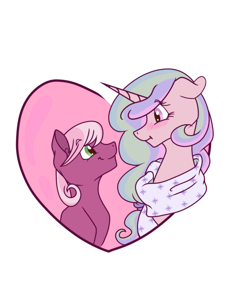 #1547541 - safe, artist:absolutecactus, cheerilee, princess celestia ...