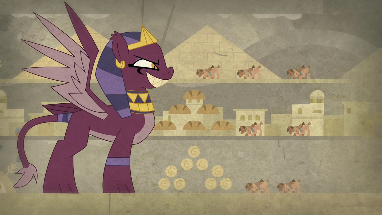 #1526701 - safe, screencap, the sphinx, sphinx, daring done?, g4 ...