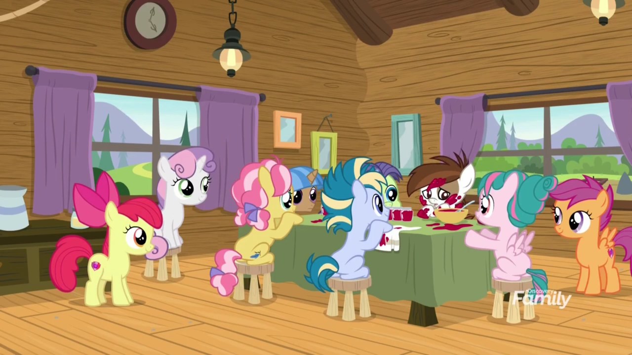 #1548422 - safe, screencap, apple bloom, cucumber seed, kettle corn ...