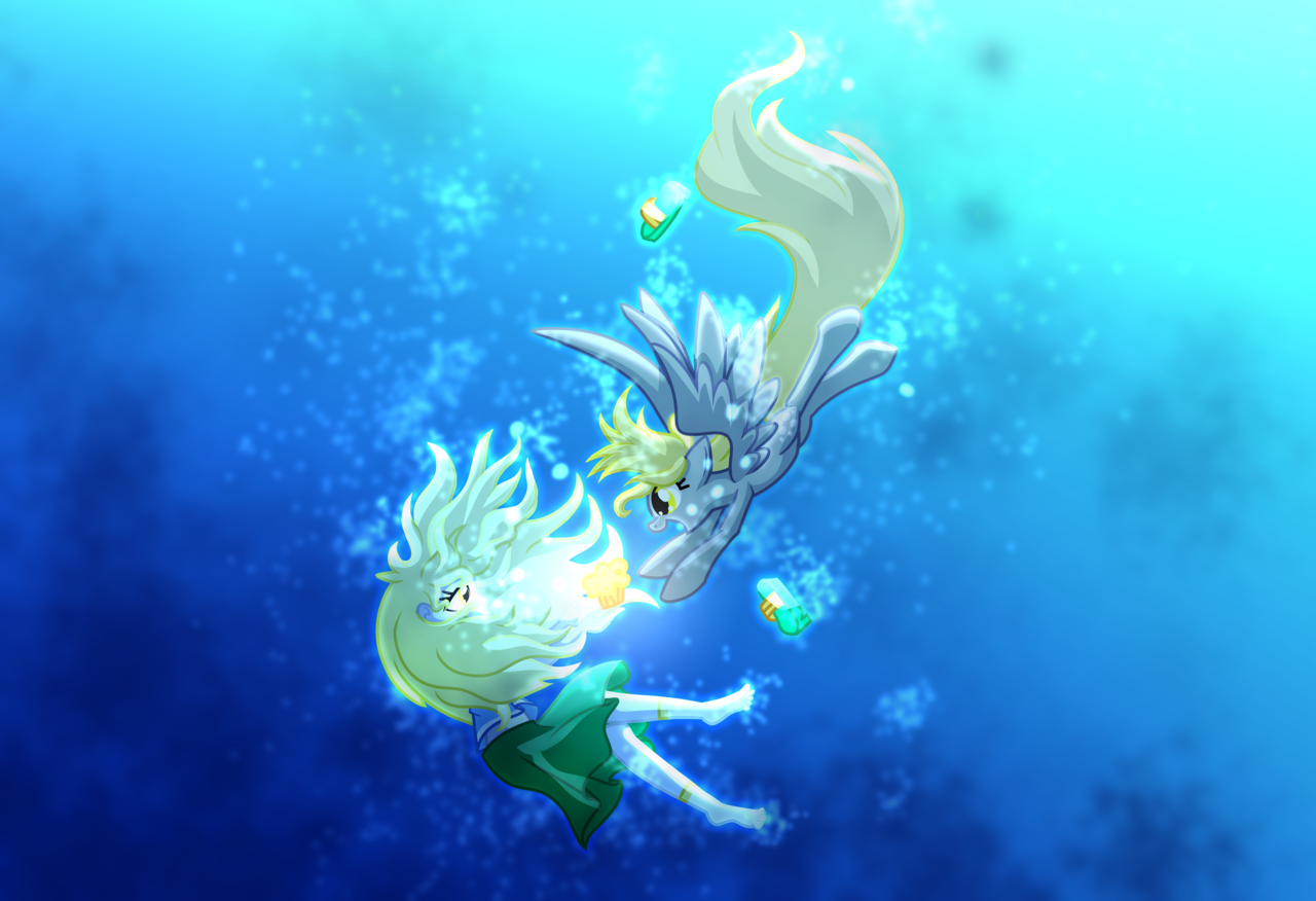 #1529427 - safe, artist:geraritydevillefort, derpy hooves, human ...