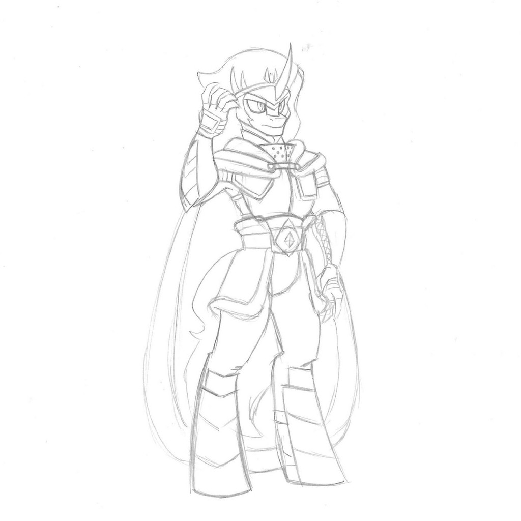 #1530617 - safe, artist:rubbermage, king sombra, anthro, unguligrade ...