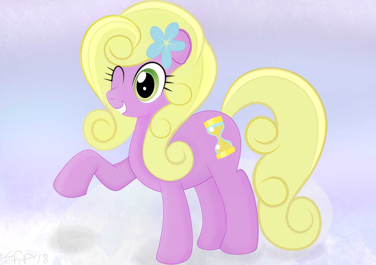 #1634128 - safe, artist:startledflowerpony, spring forward, earth pony ...