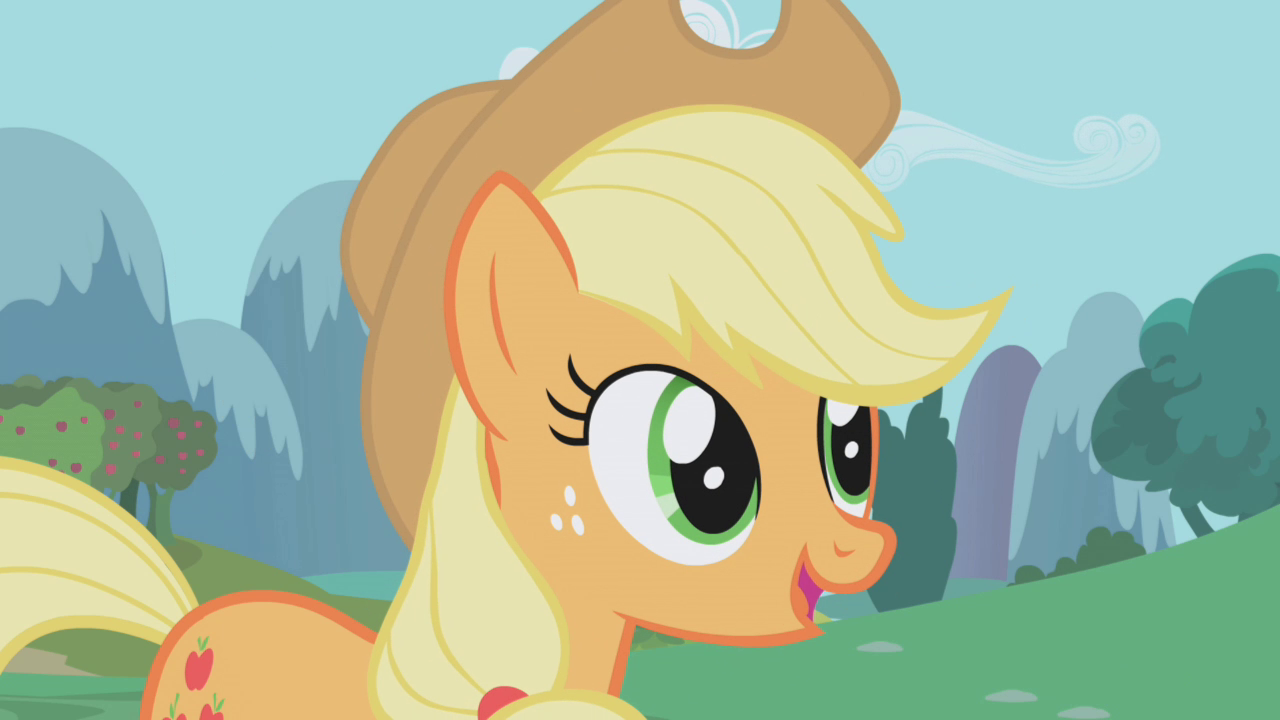 #1640854 - safe, screencap, applejack, earth pony, pony, applebuck ...
