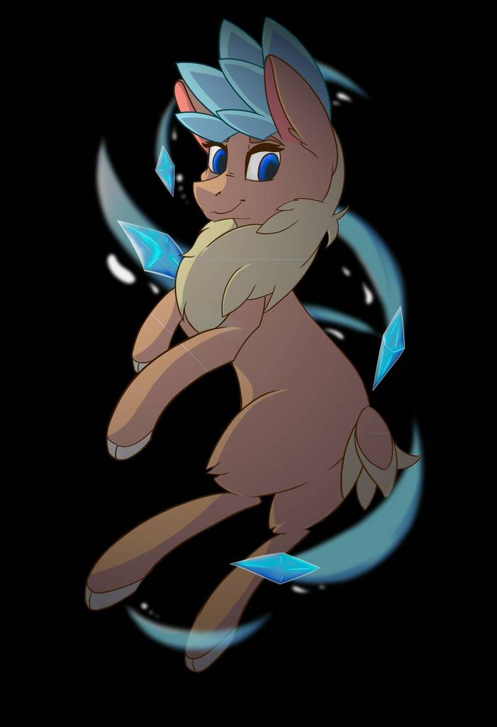 #1640919 - safe, artist:lula-moonarts, velvet (tfh), deer, reindeer ...