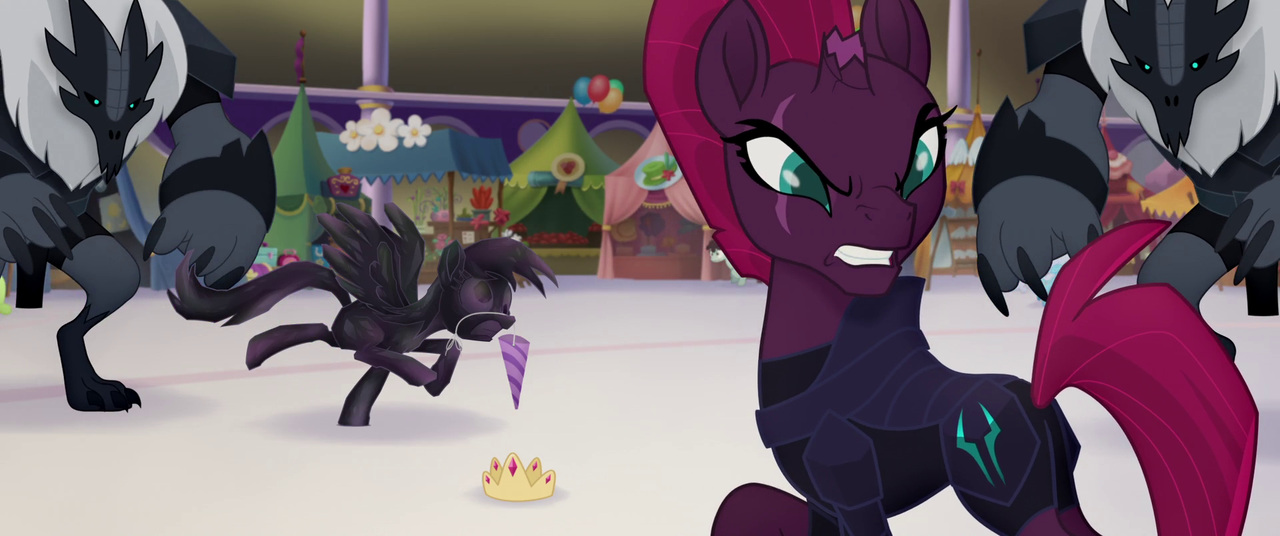 #1642360 - safe, screencap, derpy hooves, tempest shadow, pegasus, pony ...